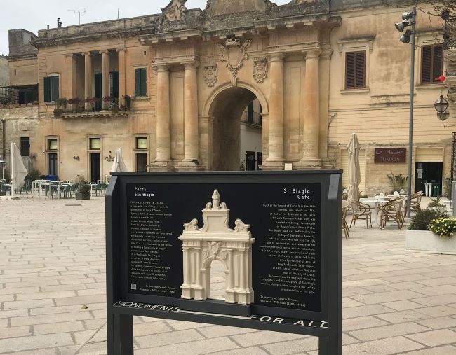 "Monuments for all", pronta la riproduzione in scala anche di Porta San ...